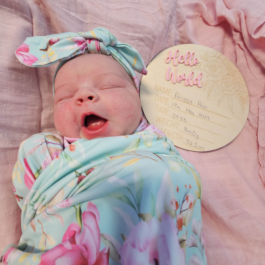 BABY ANNOUNCEMENTS – Tazmyrtle Designs